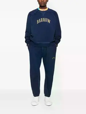 BARROW Logo-print Crew-neck Sweatshirt