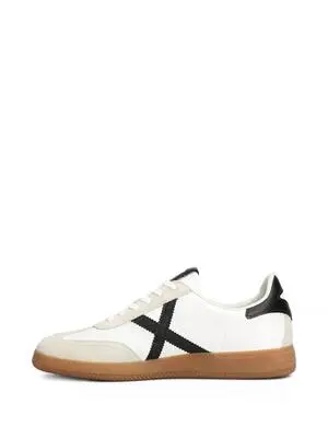 MUNICH Leather Sneakers - White
