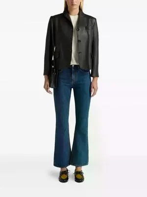 Bally Leather Blazer