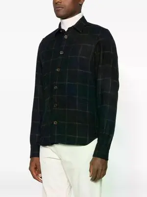 Kiton Checked Buttoned Shirt