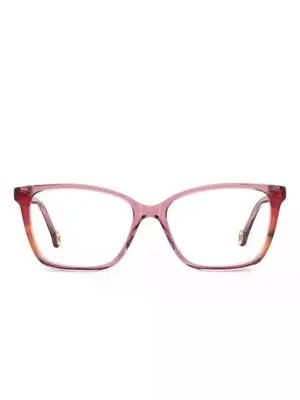 Carolina Herrera Square-frame Glasses - Pink