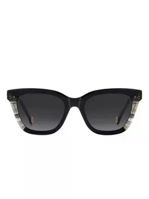 Carolina Herrera Embellished Cat-eye Sunglasses - Black