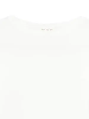 MA'RY'YA Boat-neck T-shirt