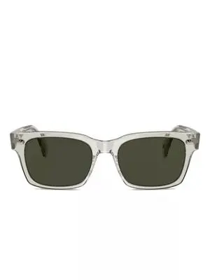 Oliver Spencer Rectangle-frame Sunglasses - Neutrals