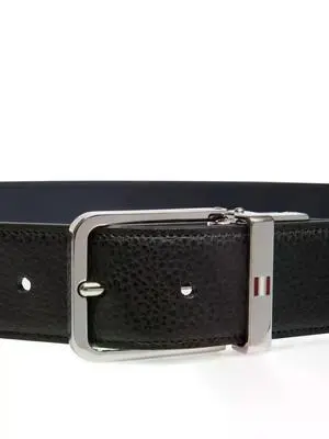 Bally Reversible Adjustable Belt - Black