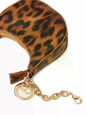 TWINSET Leopard-print Chain Wallet