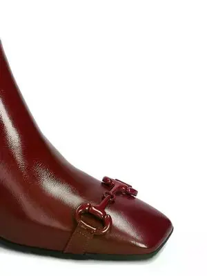 MARA BINI Buckle Square Toe Boots