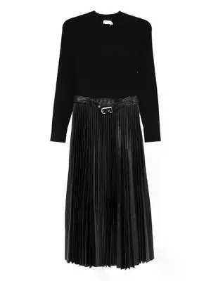 Simkhai Pleated Midi Dress