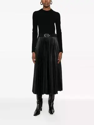 Simkhai Pleated Midi Dress