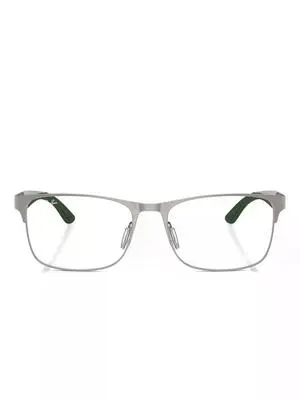 Ray-ban Rb7550 Rectangle Glasses - Silver