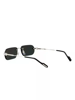 Cartier Rectangle Sunglasses - Silver