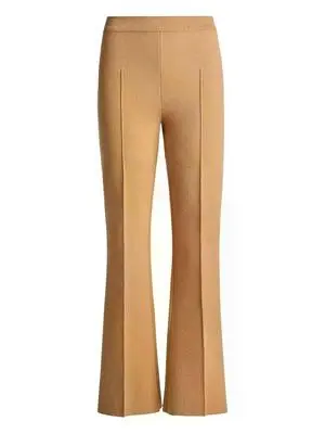 HIGH SPORT Geometric-pattern Flared Trousers