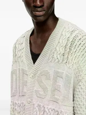 DIESEL® K-antoine Cable Knit Cardigan