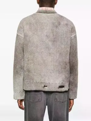 REPRESENT Wool Distressed Sweater