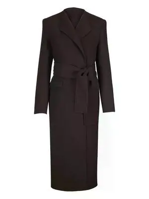 KHAITE Belted Wrap Coat