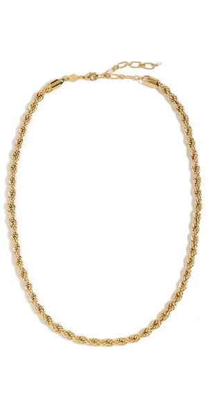 Anni Lu En Rope Necklace - Gold