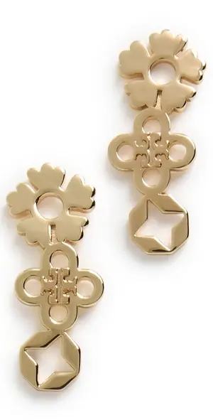 Tory Burch Forget Me Not Cluster Stud Earrings