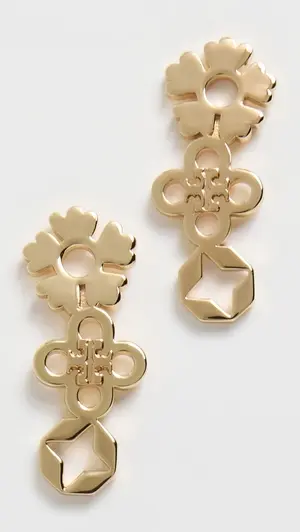 Tory Burch Forget Me Not Cluster Stud Earrings