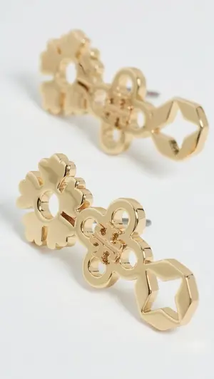 Tory Burch Forget Me Not Cluster Stud Earrings