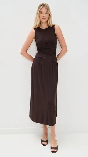 Paige Bonita Midi Dress - Java
