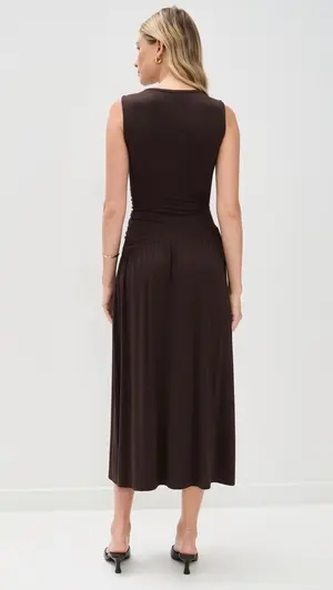 Paige Bonita Midi Dress - Java