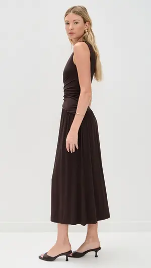 Paige Bonita Midi Dress - Java