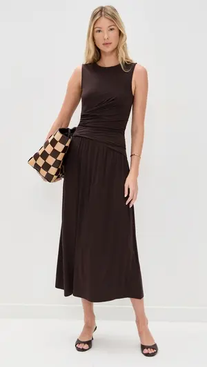 Paige Bonita Midi Dress - Java