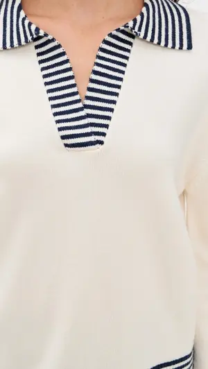 Addison Bay Striped Rugby Sweater