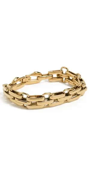 Jenny Bird Slim Penelope Bracelet - High Polish Gold