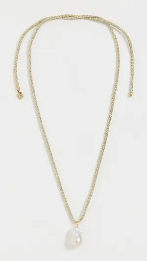 HART Gold Metallic Pearl Necklace