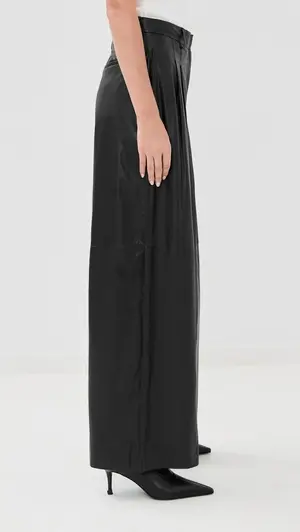 TWP Leather Avery Trousers