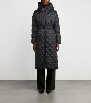 Max Mara The Cube Quilted Down Parka Coat