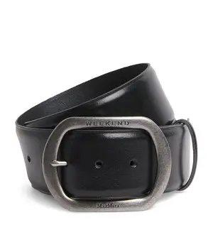 Max Mara Leather Wide Belt