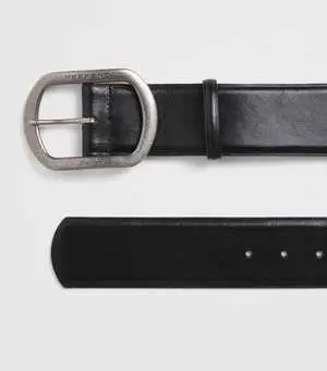 Max Mara Leather Wide Belt