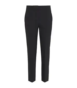 Max Mara Gabardine Slim Trousers