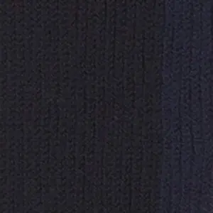 Moncler Virgin Wool Tricolour Scarf - Navy