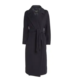 Max Mara Tie Detailed Coats For Women