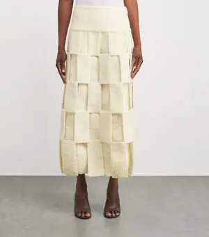 A.W.A.K.E. Mode Rectangle Maxi Skirt
