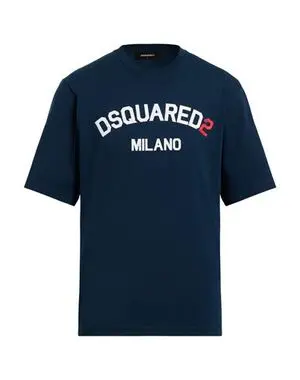 Men's Dsquared2 Blue T-shirts