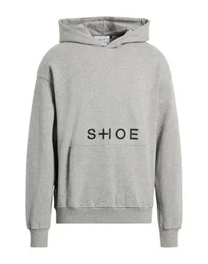 SHOE Cotton And Polyester Fleece Hoodie - Grey