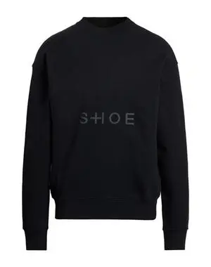 SHOE Fleece Sweatshirt With Logo - Black