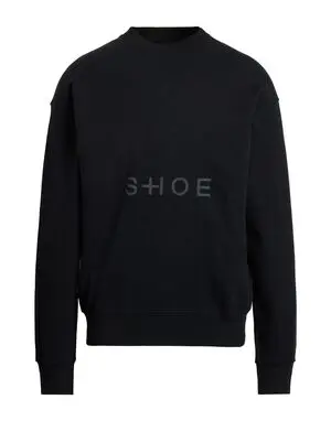 SHOE Fleece Sweatshirt With Logo - Black