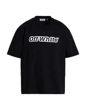 OFF-WHITE™ Off- T-shirt Size Cotton, Elastane - Black