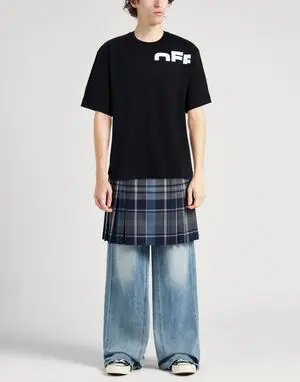 OFF-WHITE™ Off- T-shirt Size Cotton, Elastane - Black