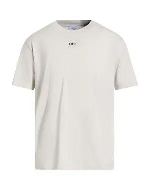OFF-WHITE™ Off-white T-shirt Size Cotton, Elastane - Grey
