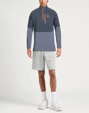 ODLO Two-tone Half-zip Fleece Sweatshirt - Grey