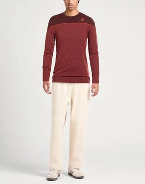 ODLO Merino Wool And Polyamide Long Sleeve T-shirt - Brick