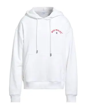 OFF-WHITE™ Cotton And Elastane Logo Hoodie