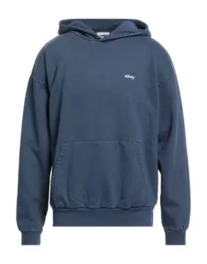 Obey Embroidered Logo Cotton Hoodie