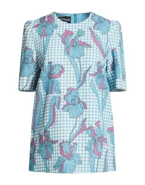 Moschino Houndstooth Crepe Top
